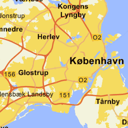 Kokkedal - kort på Krak