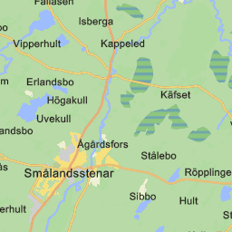 Norra Nissastigen Gislaved - karta på Eniro