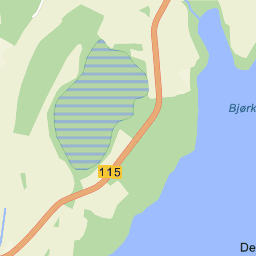 Søndre Skamo Vei 9 1940 Bjørkelangen på Gule Siders kart