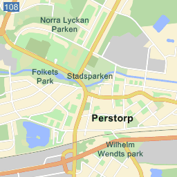 Trädgårdsgatan Perstorp - karta på Eniro