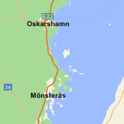 Oskarshamn - karta på Eniro